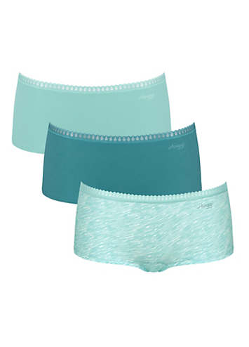 Sloggi Pack of 3 Go Crush Shorts | Freemans