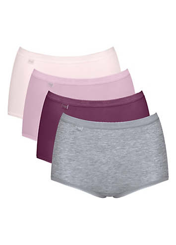 Sloggi Pack of 4 Basic+ Maxi Briefs | Freemans