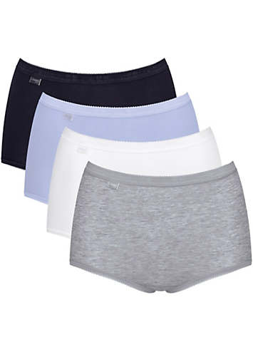 Sloggi Pack of 4 Maxi Briefs | Freemans