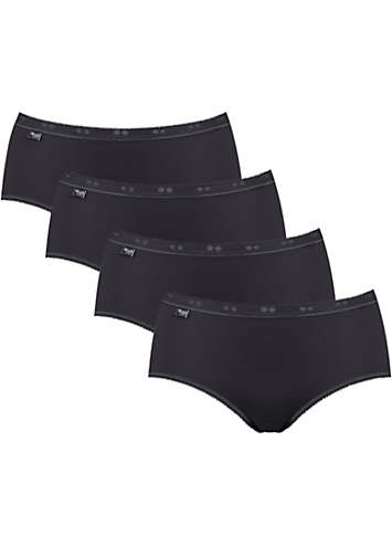 Sloggi Pack of 4 Midi Briefs | Freemans