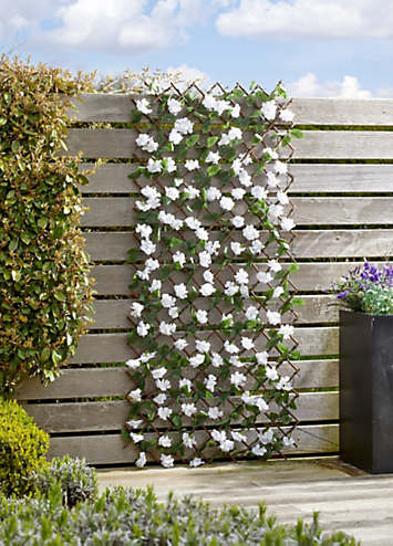 Smart Garden 180 x 60cm Solar InLit Hydrangea Faux Trellis | Freemans