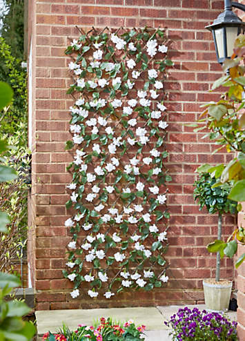 Smart Garden 180 x 90cm Solar InLit Hydrangea Faux Trellis | Freemans