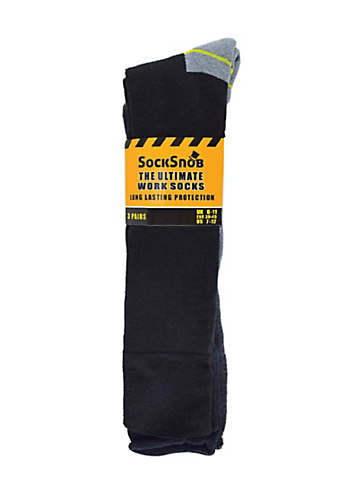 Sock Snob Men’s Long Knee High Work Socks | Freemans