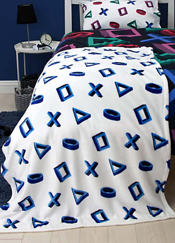 Sony PlayStation Level Fleece Blanket | Freemans