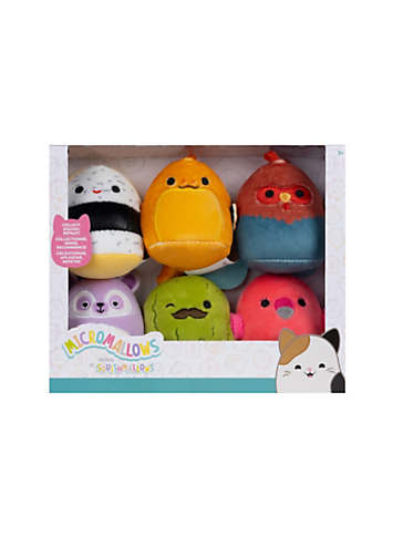Squishmallows MicroMallows - 6 Pack Plush Micromallows 2.5 ...