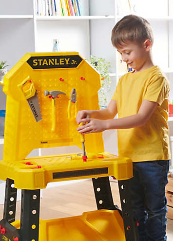 Stanley Jr. Pretend Play Workbench, Drill & Toolset | Freemans