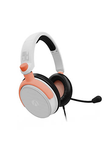 Stealth Gaming C6-100 Headset BURST - Peach & White | Freemans