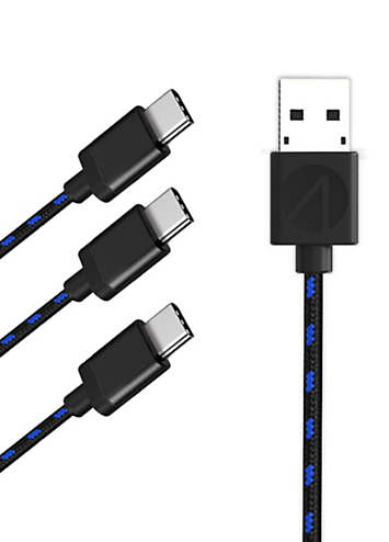 Stealth Gaming SP-C30 V Superfast Play & Charge Cables for PS5 - Triple ...