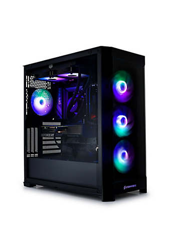 Stormforce Crystal Gaming Desktop - AMD Ryzen 7 5700X3D, 32GB RAM, 2TB ...