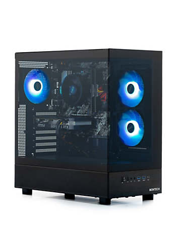 Stormforce Crystal Gaming Desktop - AMD Ryzen 7 7500F, 32GB RAM, 1TB ...