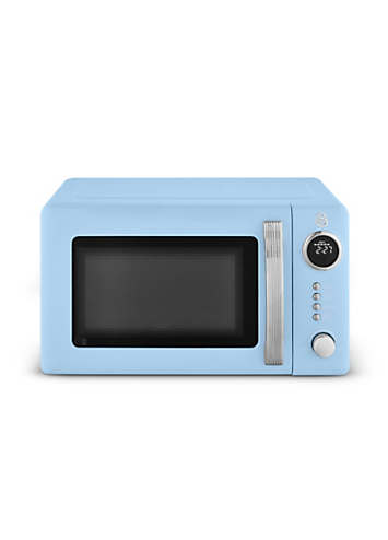 Swan Retro 20L Digital Microwave - Blue | Freemans