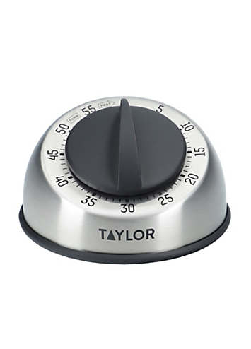 Taylor Pro Stainless Steel Dial Classic Kitchen Timer | Freemans