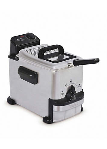 Tefal Oleoclean Compact 2L Deep Fat Fryer - Black | Freemans