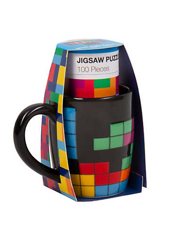 Tetris Mug & Puzzle Set | Freemans
