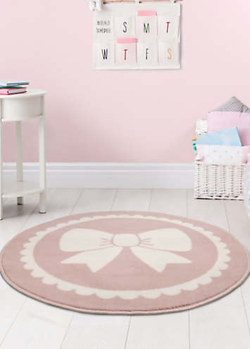 The Homemaker Rugs Bow Circular Rug by The Homemaker Rugs Collection ...