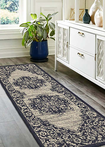 The Homemaker Rugs Collection Gel Medallion Runner | Freemans
