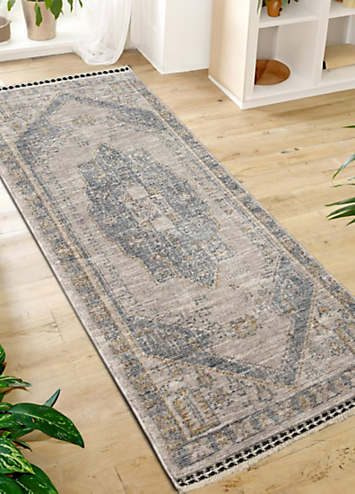 The Homemaker Rugs Collection Mateo Medallion Runner | Freemans