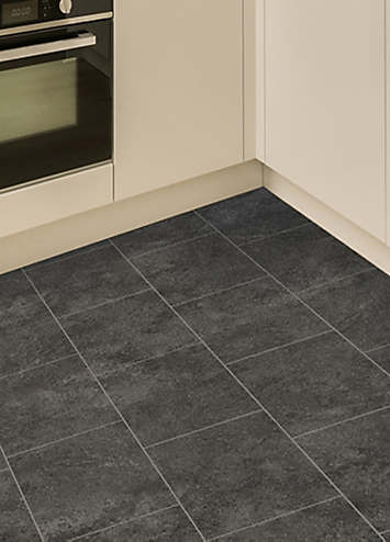 The Homemaker Rugs Collection Slate Effect Vinyl Flooring | Freemans