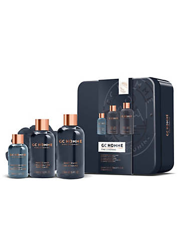 The Luxury Bathing Company GC Homme Freshen Up Tin Set | Freemans