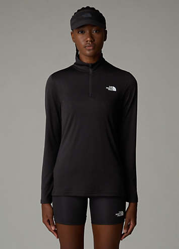 The North Face Flex Slim Quarter-Zip Long Sleeve Top | Freemans