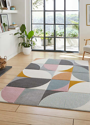 Think Rugs Matrix Shapes Rug | Freemans