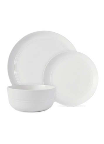 Tower 12 Piece Porcelain Dinnerware Set | Freemans