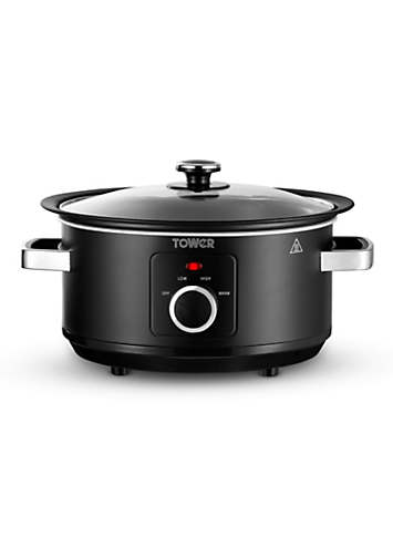 Tower 3.5L Sear & Stew Slow Cooker T19065BLK | Freemans