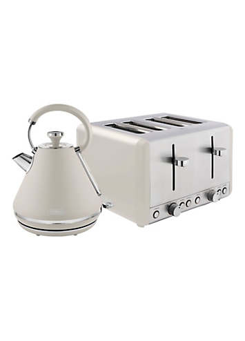 Tower Cavaletto Kitchen Set: 1.7L Rapid Boil Kettle & 4 Slice Toaster ...