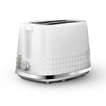 Tower Solitaire 2 Slice Toaster T20082WHT - White | Freemans