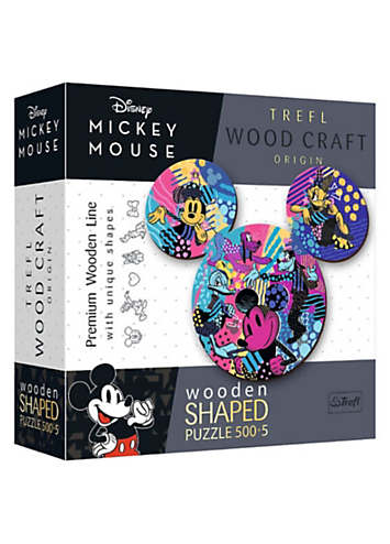 Trefl Iconic Mickey Mouse Wooden Puzzle - 505 Pieces | Freemans