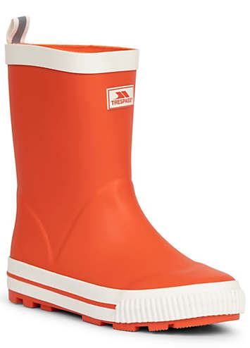 Trespass Kids Sammy Red Unisex Wellies | Freemans