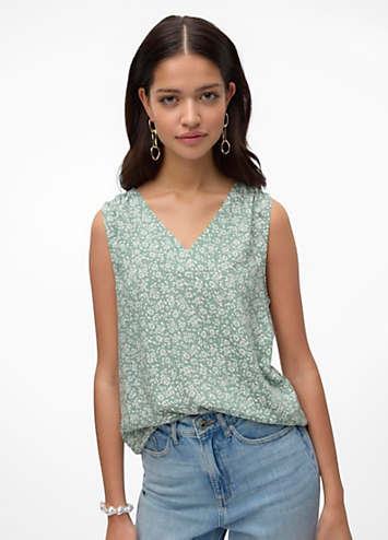 Vero Moda Easy Joy V-Neck Top | Freemans