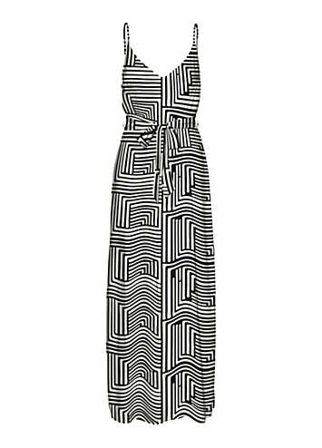 Vero Moda Print Spaghetti Strap Midi Dress | Freemans