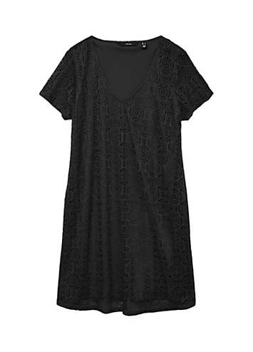Vero Moda Short Sleeve Tunic Mini Dress | Freemans