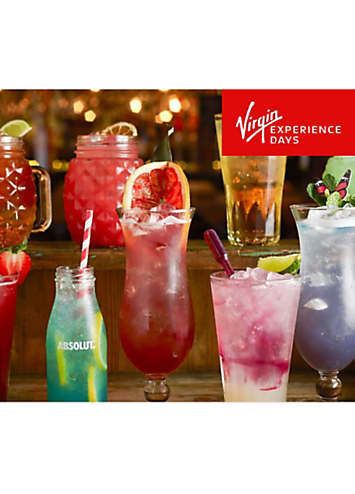 Virgin Experience Days Cocktail Masterclass & 3 Course Meal for 2 at ...