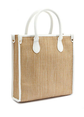 Vivance Straw Shopping Bag | Freemans