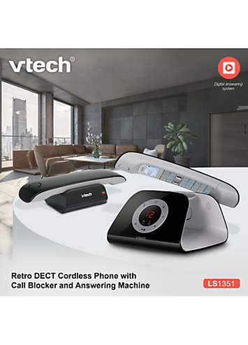 Vtech DECT - Retro phone Connect Twin | Freemans