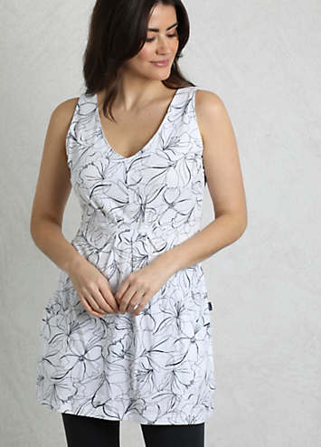 Weird Fish Indus Printed Jersey Tunic | Freemans