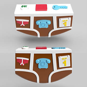 Where’s My Pants Handheld Brain Training Game | Freemans