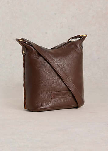 White Stuff Mini Fern Leather Crossbody Bag | Freemans