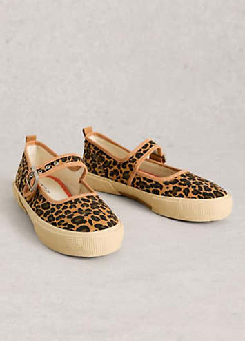 White Stuff Pippa Brown Mary Jane Trainers | Freemans