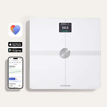 Withings Body Smart Advanced Body Composition Wi-Fi Scale - White ...
