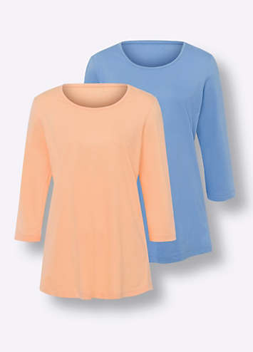 Witt Pack of 2 Long A-Line Tops | Freemans