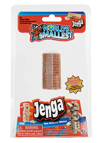 World’s Smallest Jenga & Monopoly 2 Pack | Freemans