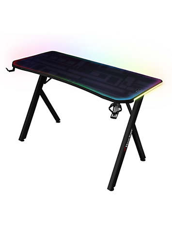 X Rocker Lumio Compact RGB Neo Motion Sync™ Gaming Desk with App ...