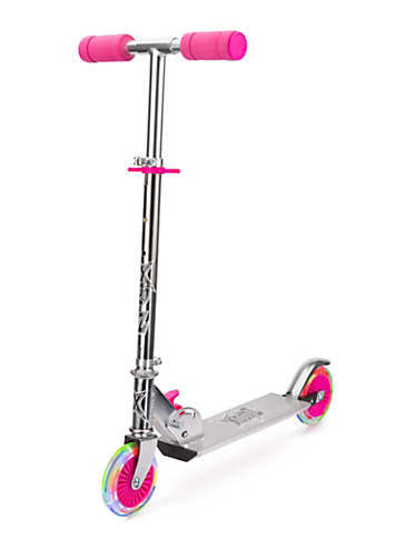 Xootz Foldable Scooter with Light Up Wheels - Pink by Toyrific | Freemans