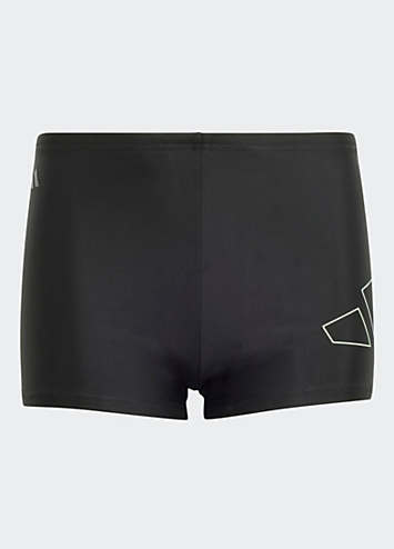 adidas Performance Boys Logo Print Swimming Trunks | Freemans