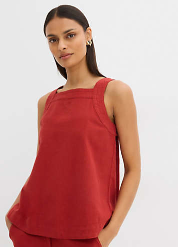 bonprix Sleeveless Tie Back Top | Freemans