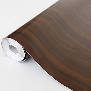 d-c-fix Sticky Back Self Adhesive Walnut Effect Vinyl Wrap Film For ...