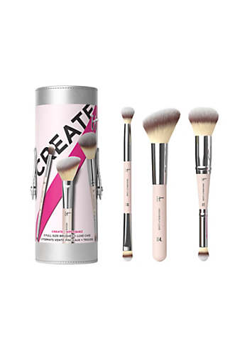 iT Cosmetics Celebrate Creative Looks 3 Piece Brush Gift Set | Freemans